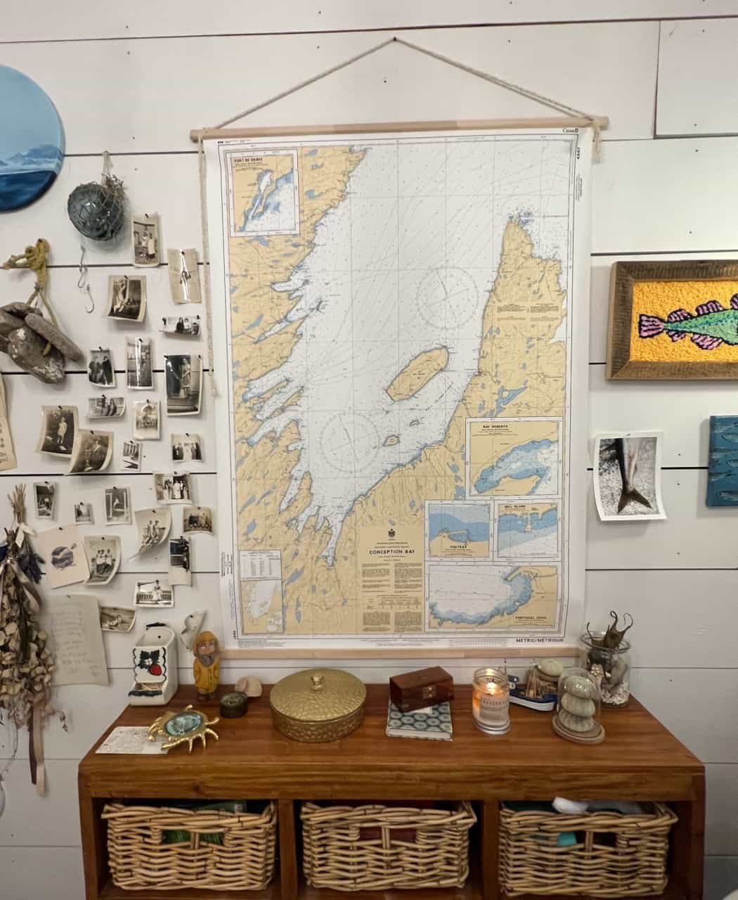 Cora Lee Rennie - Map of Conception Harbour Newfoundland and Labrador ...